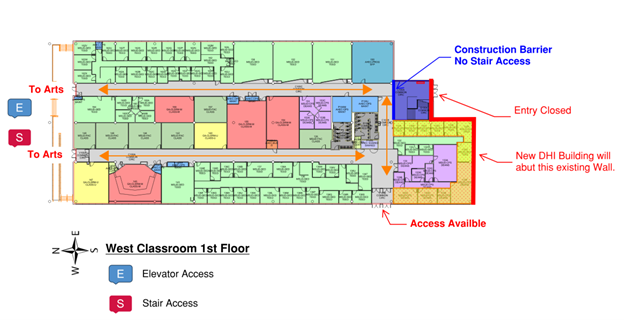 West Classroom Building Closures & Impacts - Auraria Campus